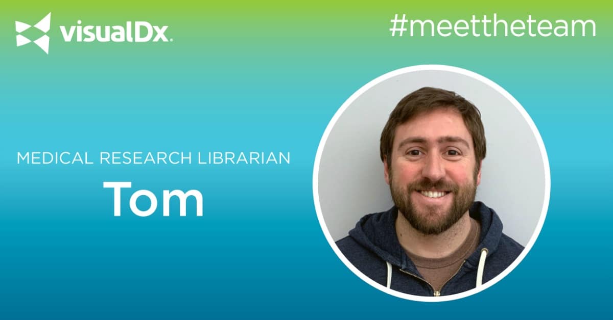 Meet the Team: Tom | VisualDx
