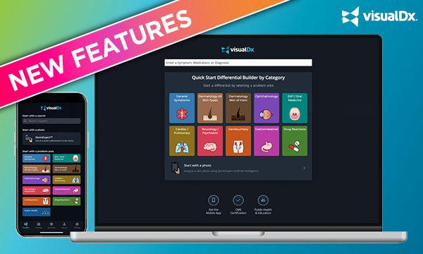 New in VisualDx: Personalization features, AI for Virtual Care | VisualDx